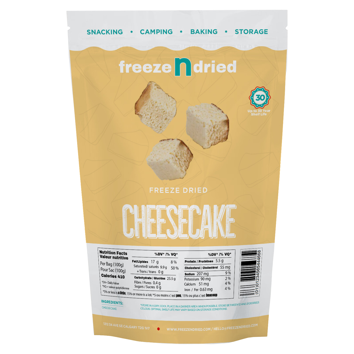 Freeze Dried Cheesecake 🍰