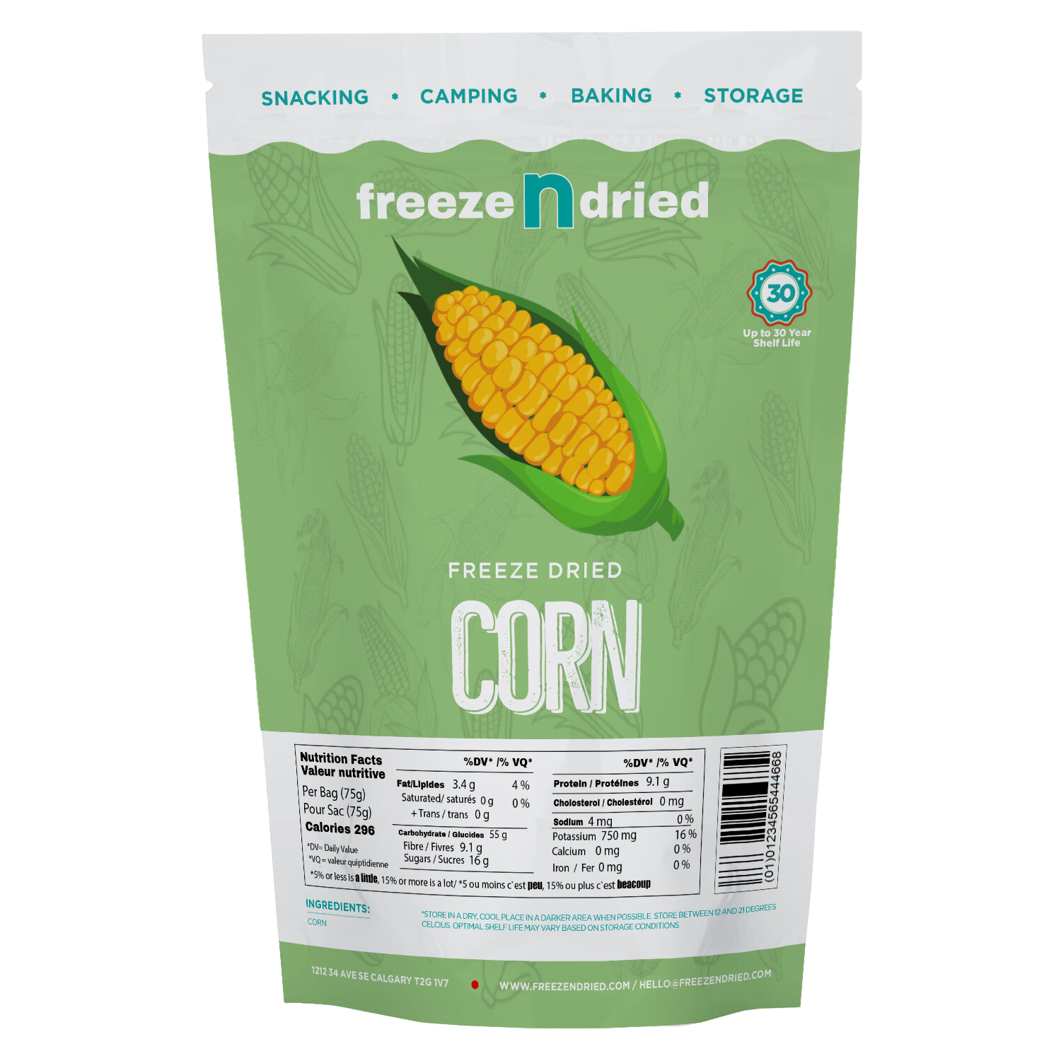Freeze Dried Corn 🌽